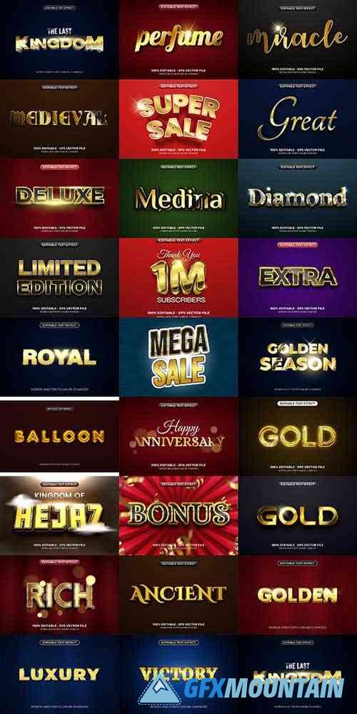 Realistic Golden Text Effect Free Download Graphics Fonts Vectors 