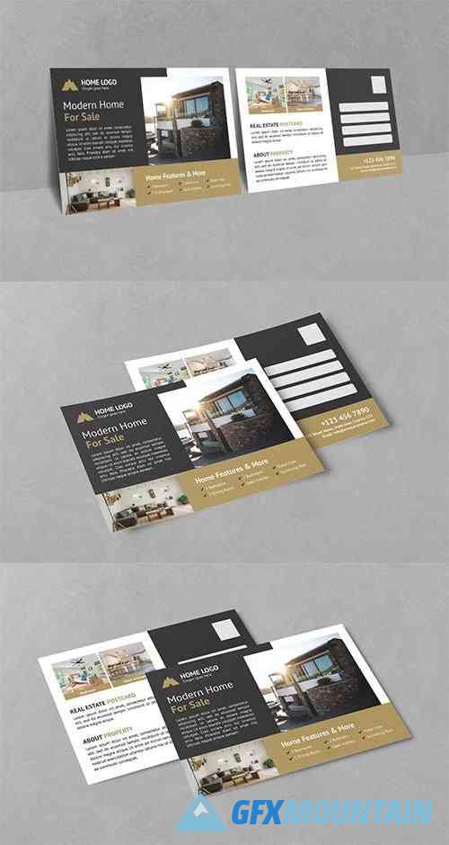 Real Estate Postcard Design PSD Templates Free Download Graphics 